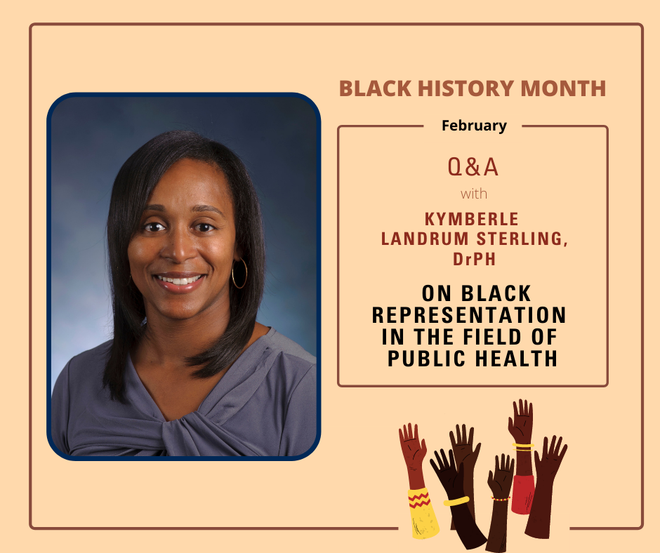 Sterling on Black History Month and Representation in Public Health ...