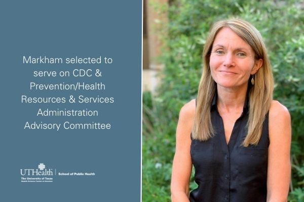 Health Promotion and Behavioral Sciences Department Lead to sit on CDC ...