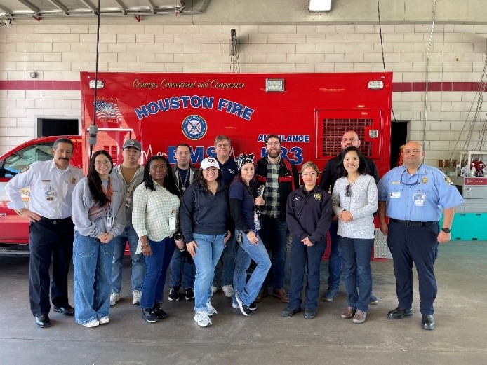 Occupational Health Field Trip to Houston Fire Department - UTHealth ...