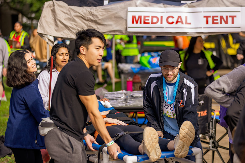 Mass casualty drill prepares next generation of front-line health care ...