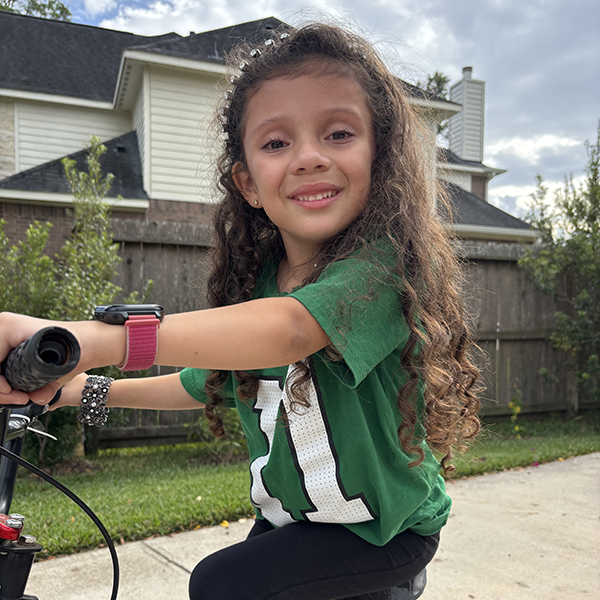At the Bedside: First-grader with spina bifida rides a bike, does ...